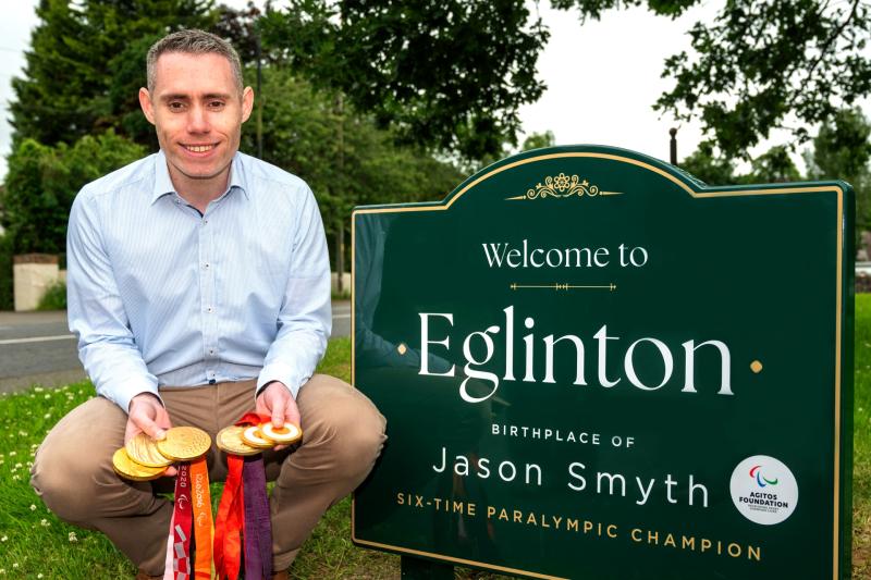 Eglinton honours six time Paralympic gold hero Jason Smyth - Derry Now
