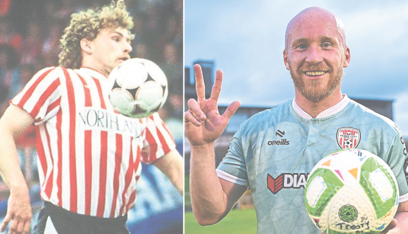 Boyce chasing Jonathan Speak's hat trick record for Derry City - Derry Now