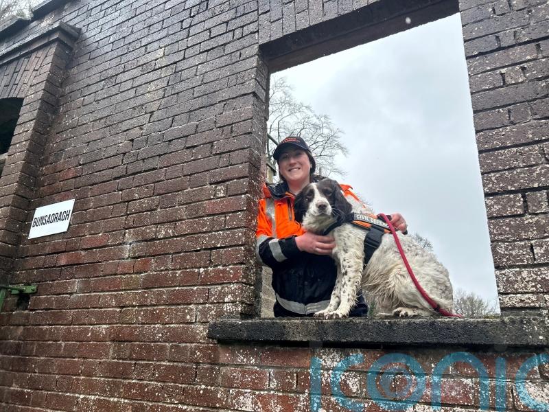 First female Civil Defence dog handler says canine partner ‘works for ...