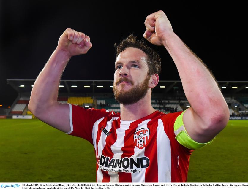 IN PICTURES - Remembering Derry City's legendary captain Ryan McBride ...