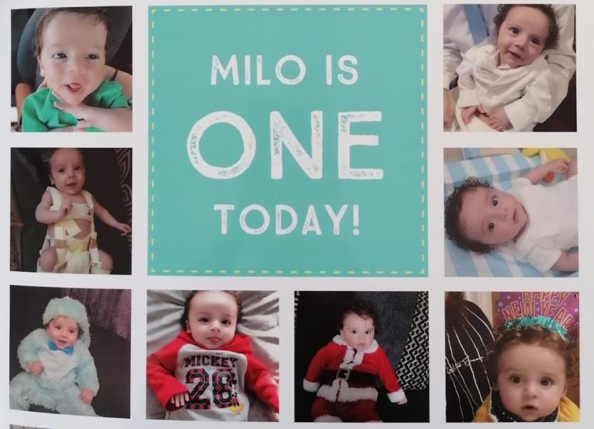 Miracle baby, Milo, celebrates his first birthday - Derry Now