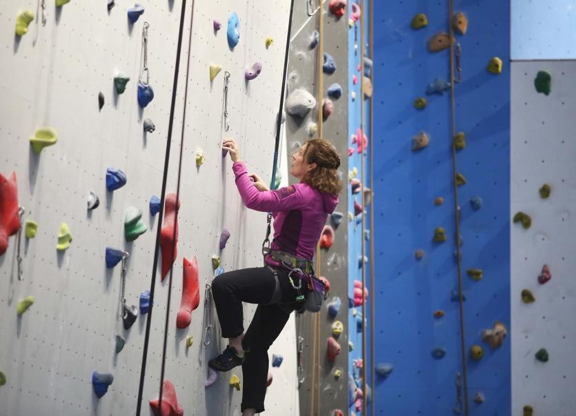 Derry's popular climbing wall at Foyle Arena has reopened to the public ...
