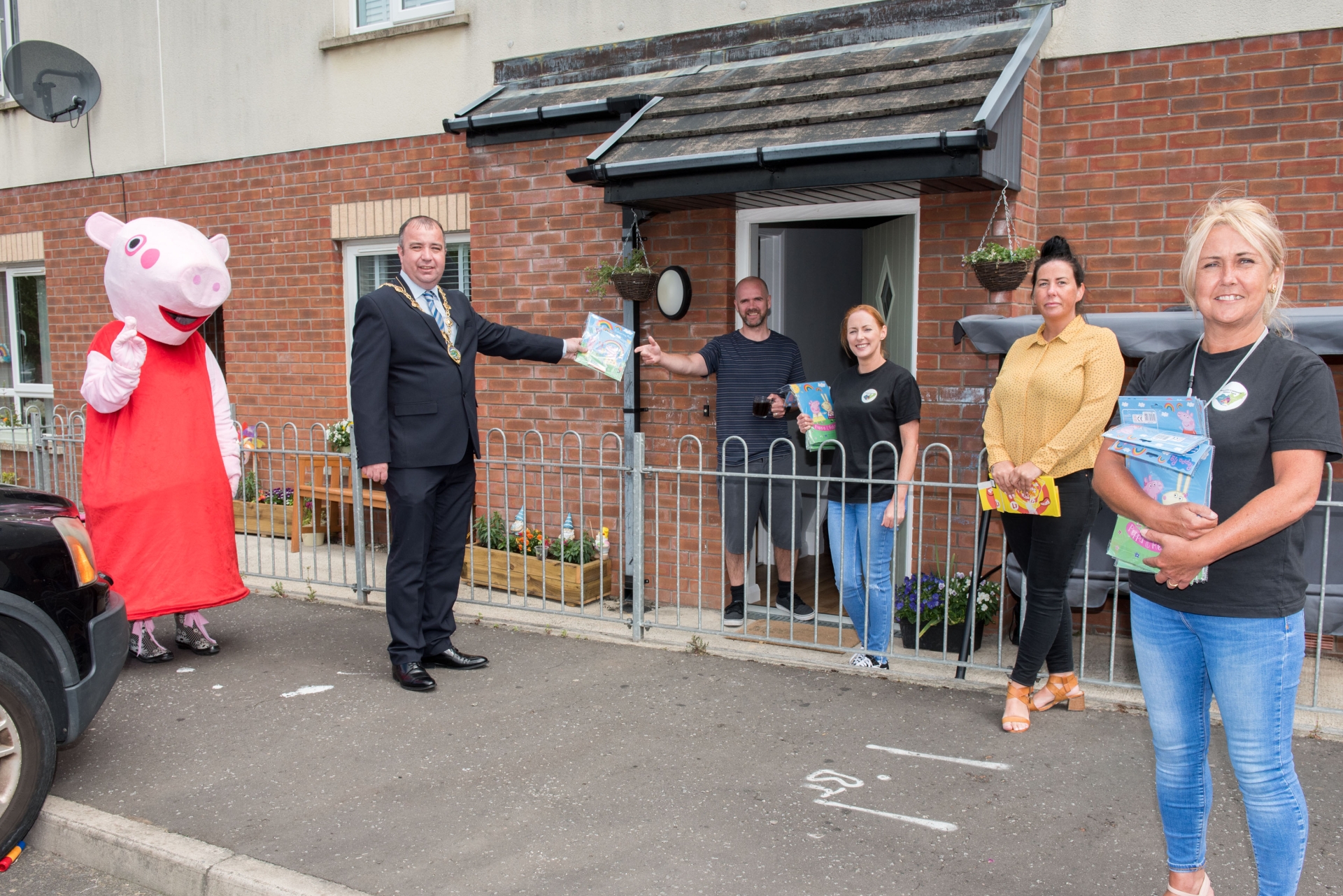 Derry's new Mayor carries out his first official duties since taking up ...