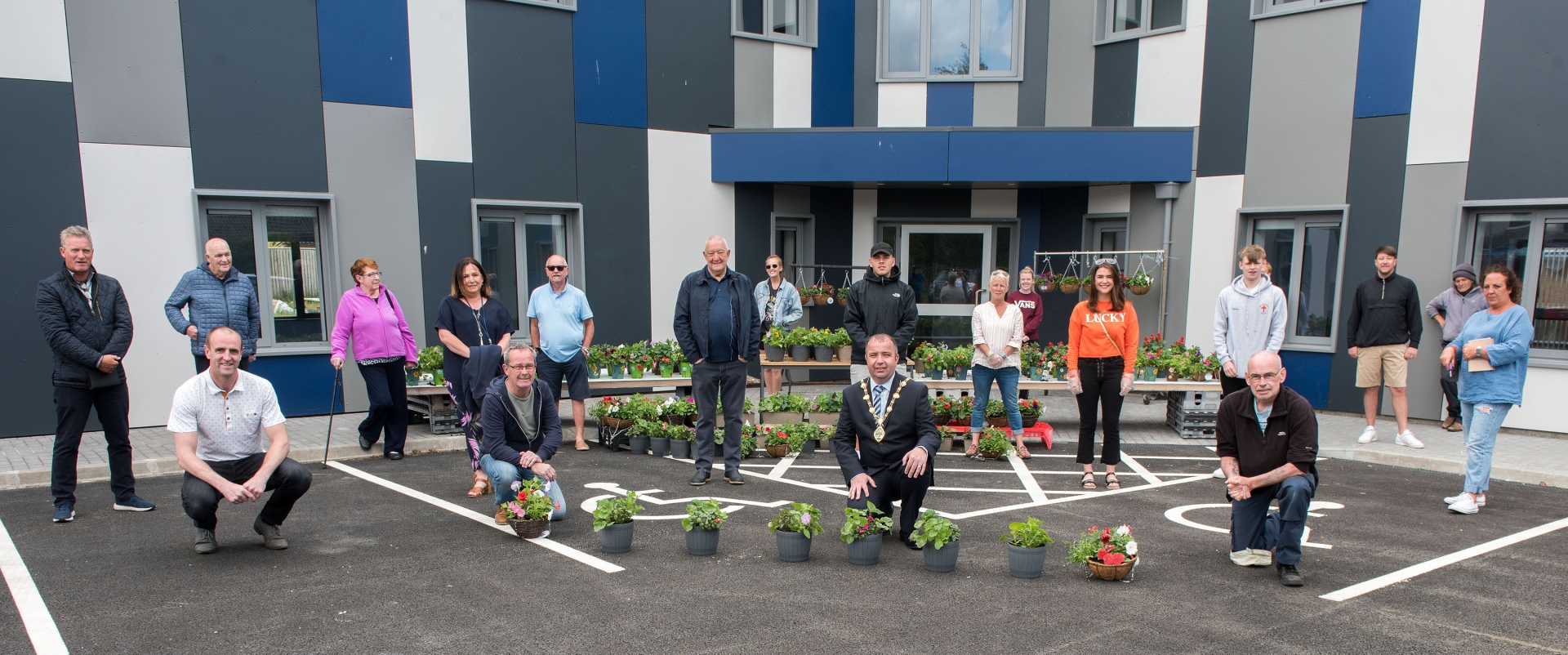 Derry's new Mayor carries out his first official duties since taking up ...