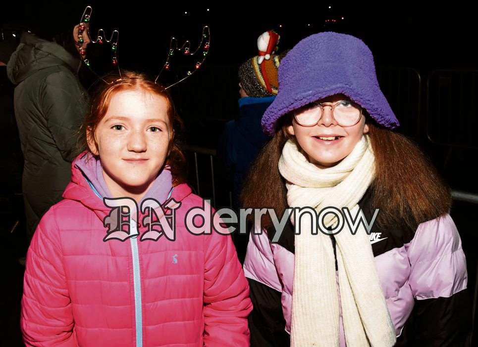IN PICTURES: Santa lights up Strathfoyle with the magic of Christmas ...