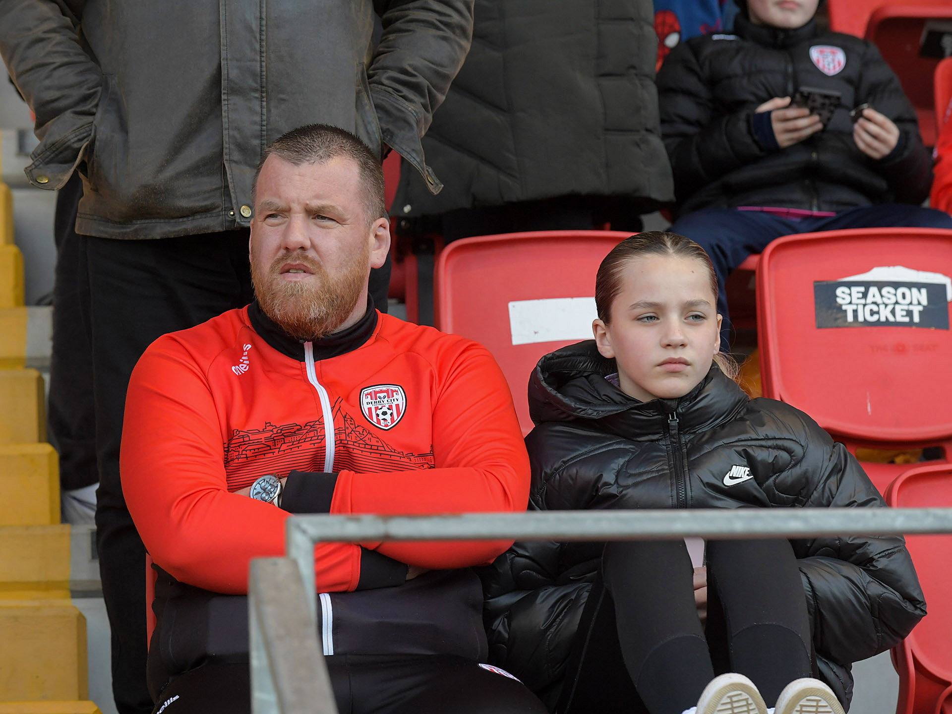 IN PICTURES; Derry City fans at the Brandywell for huge game with ...