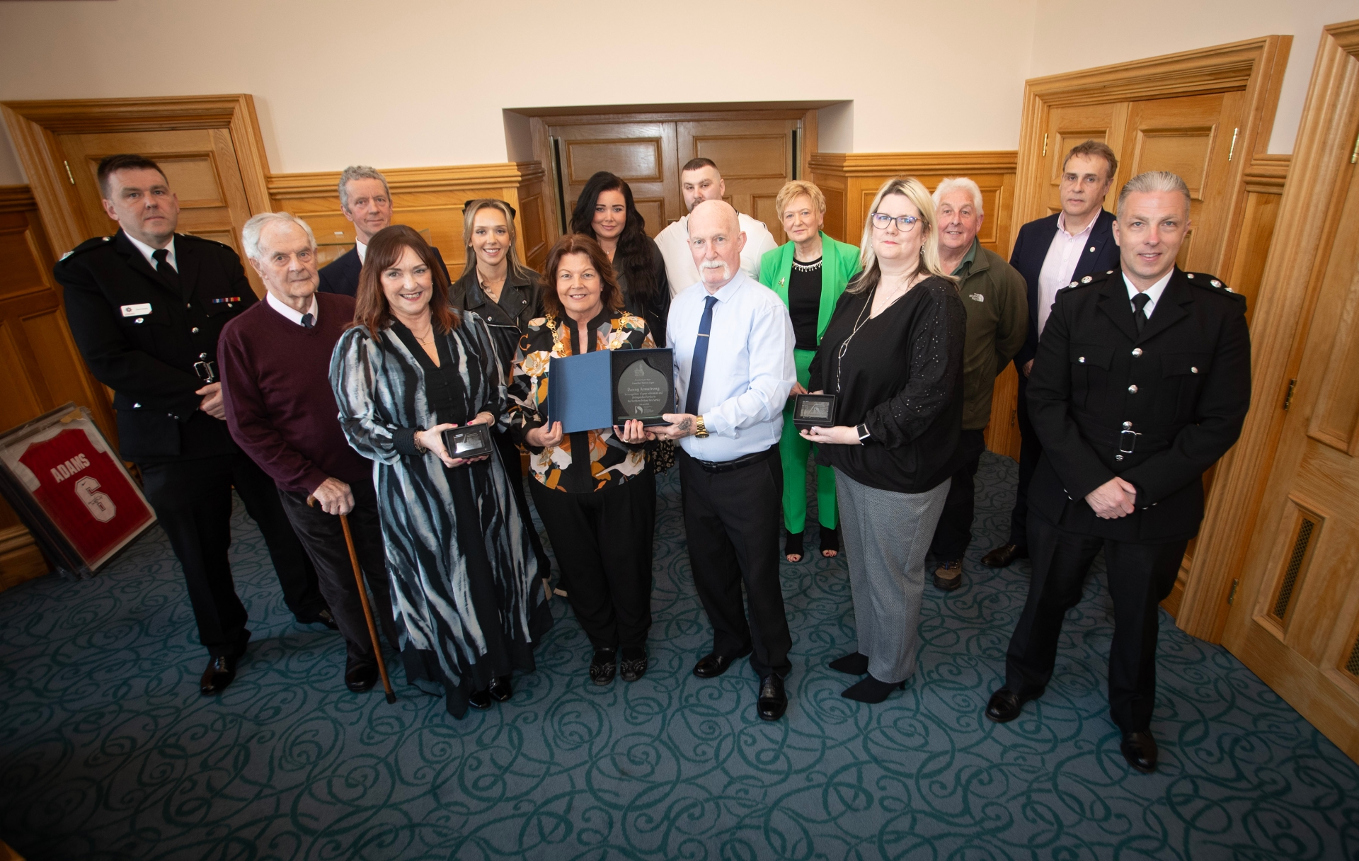 IN PICTURES: Mayoral reception for Derry NIFRS members - Page 1 of 7 ...