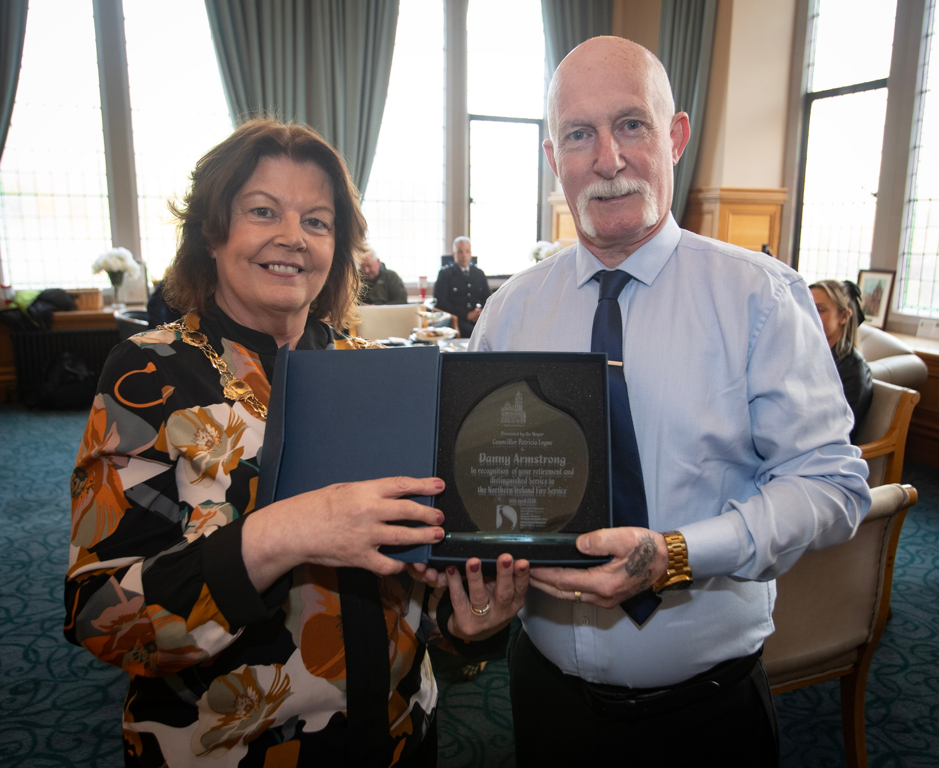 IN PICTURES: Mayoral reception for Derry NIFRS members - Page 2 of 7 ...