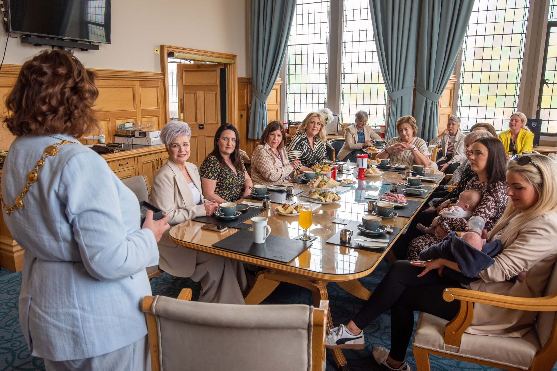 IN PICTURES: Derry's Patricia Breslin presented with commemorative gift ...
