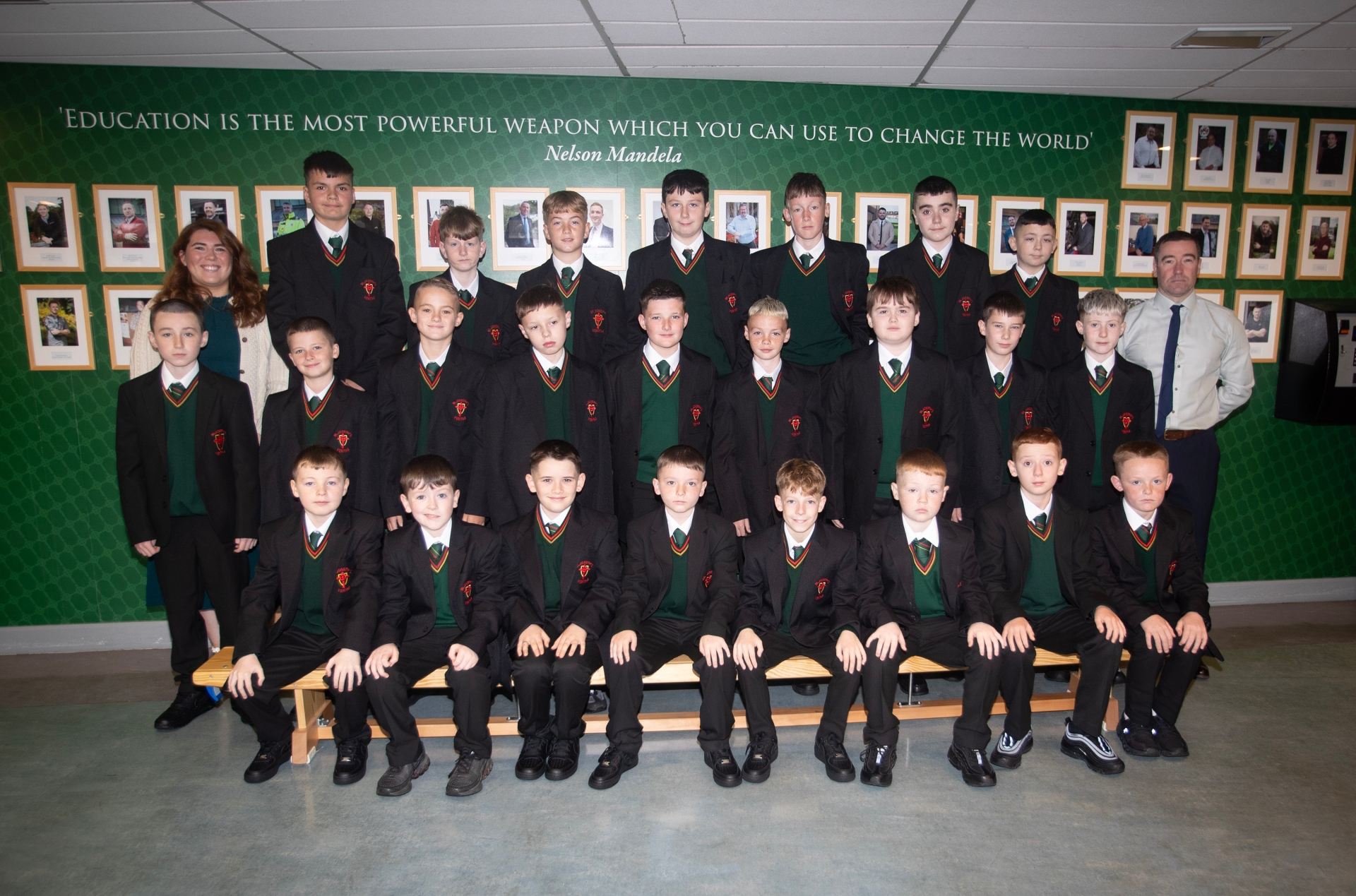 IN PICTURES: St Joseph's Boys' School welcome Year 8s for first day at ...