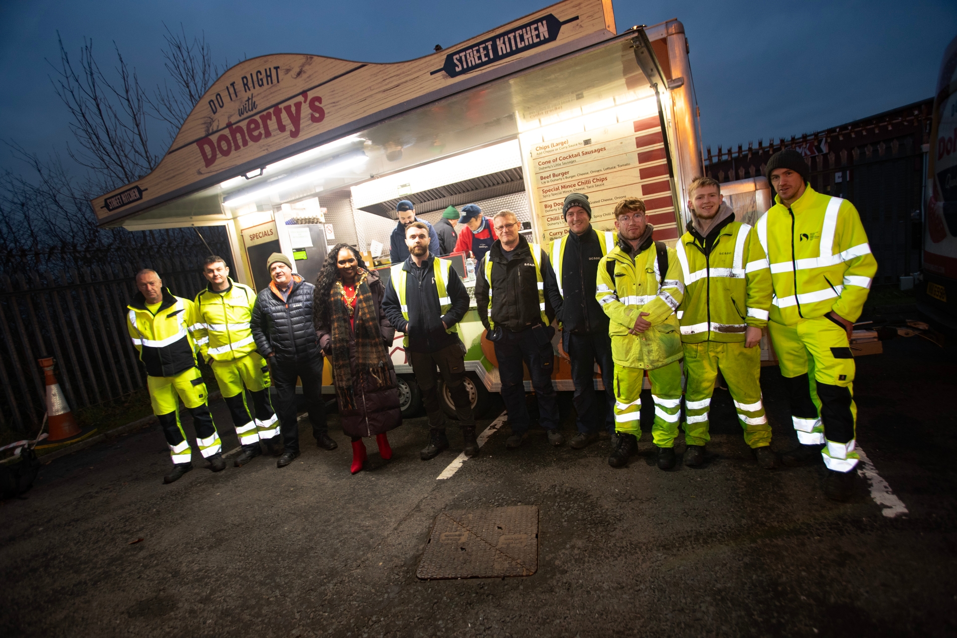 Mayor thanks Derry and Strabane council staff with tasty breakfast ...