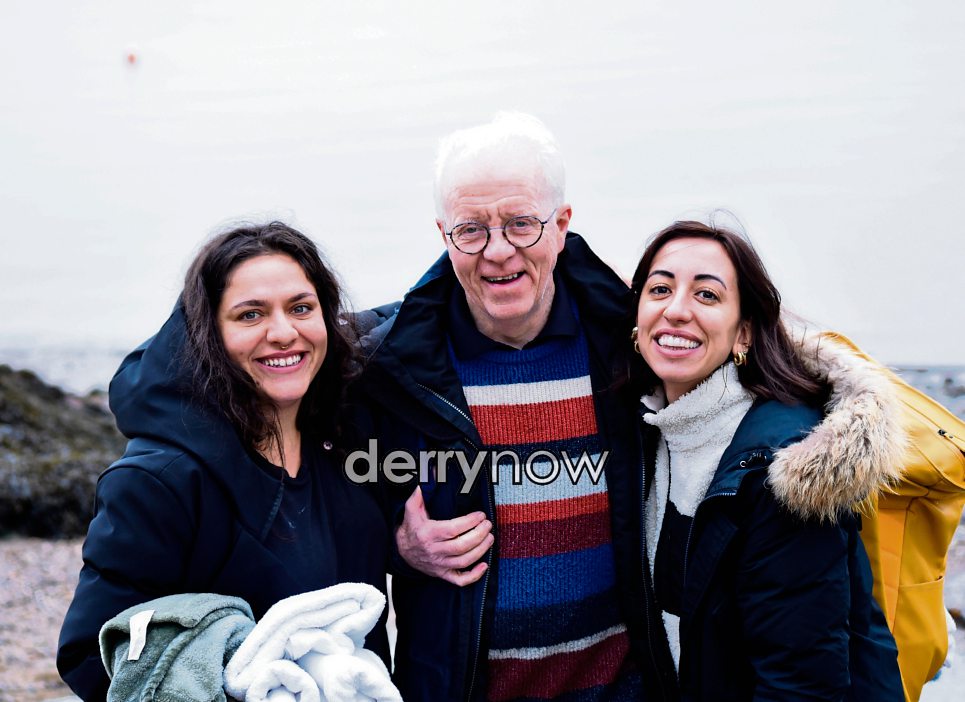 IN PICTURES: Redcastle New Year’s Day swim in memory of Derry's Adrian Harkin - Page 3 of 14 ...