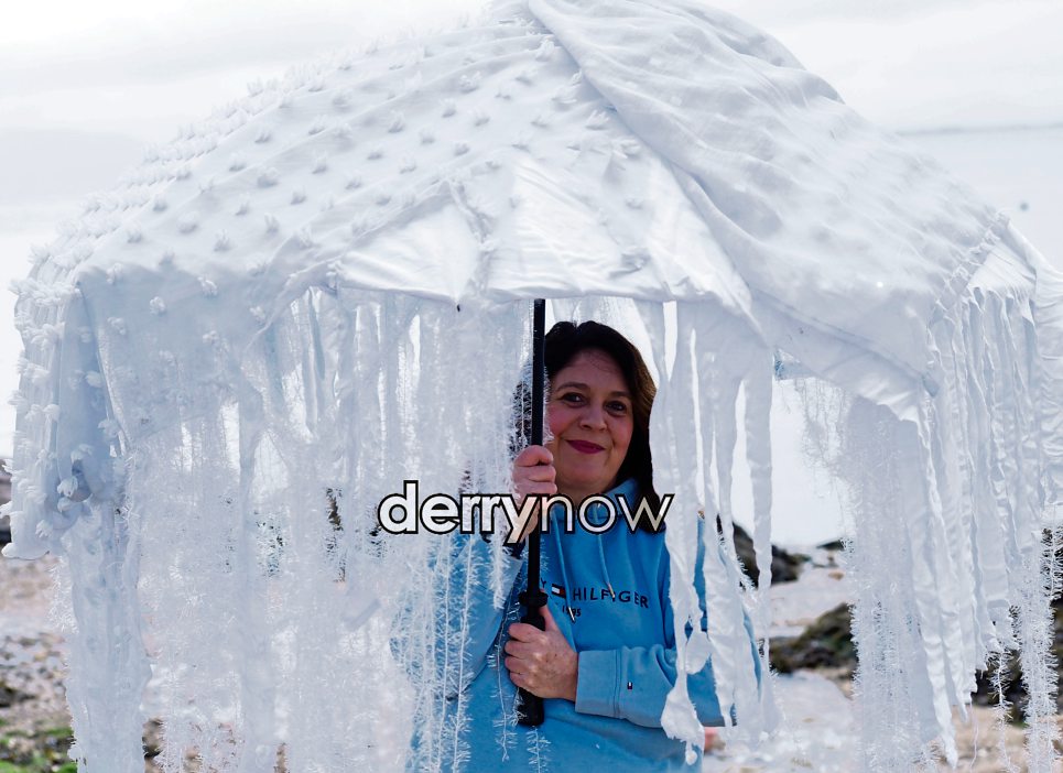 IN PICTURES: Redcastle New Year’s Day swim in memory of Derry's Adrian ...