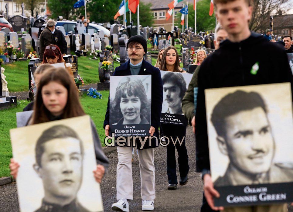 IN PICTURES: Sinn Fein Easter Sunday Commemoration at the Derry ...