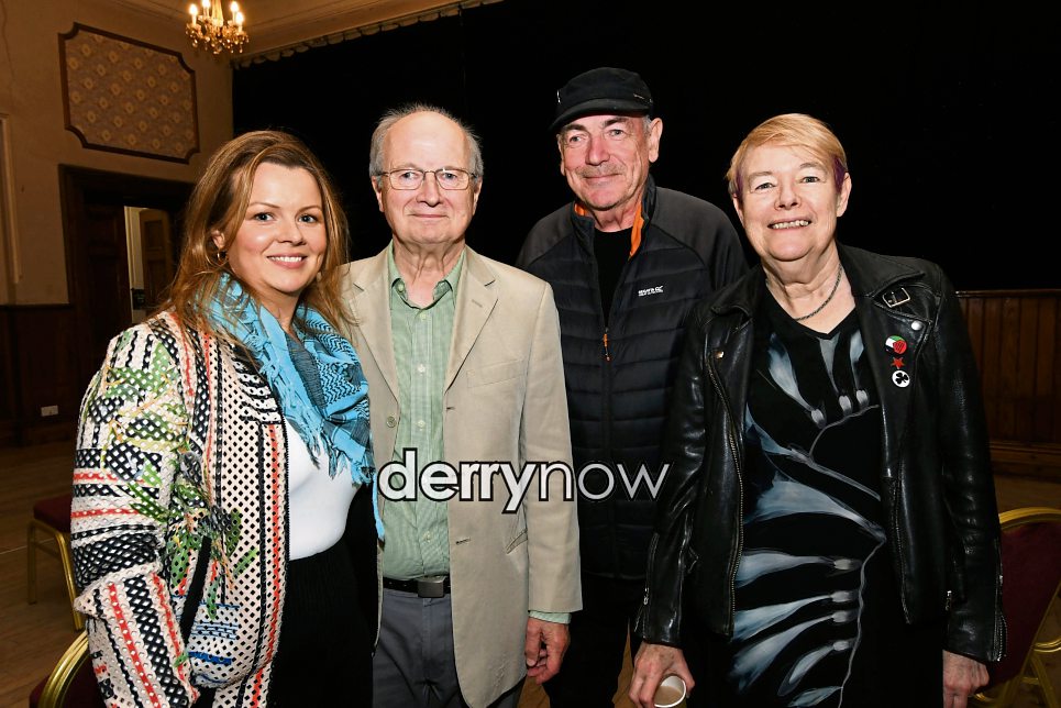 IN PICTURES: NUJ honour Derry's Eamonn McCann in St. Columb's Hall ...