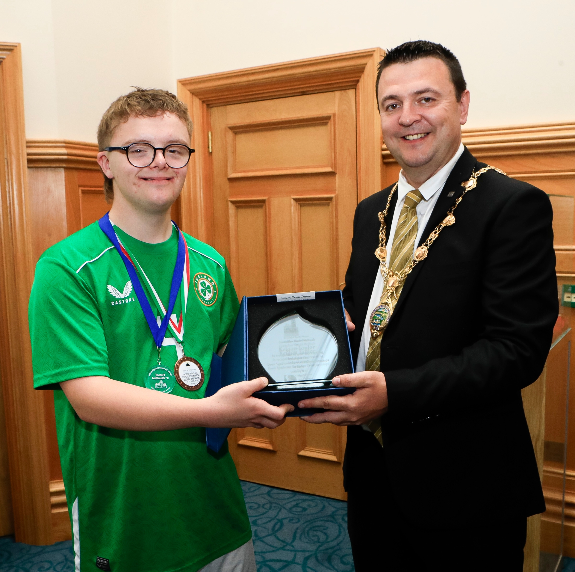 IN PICTURES: Oxford Bulls Keigan Taylor honoured following European ...