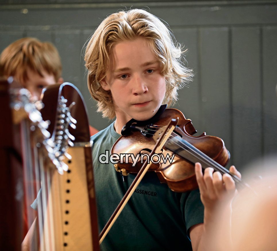 IN PICTURES: Grúpa Ceoil Beag lunchtime concert in Derry - Page 1 of 7 ...
