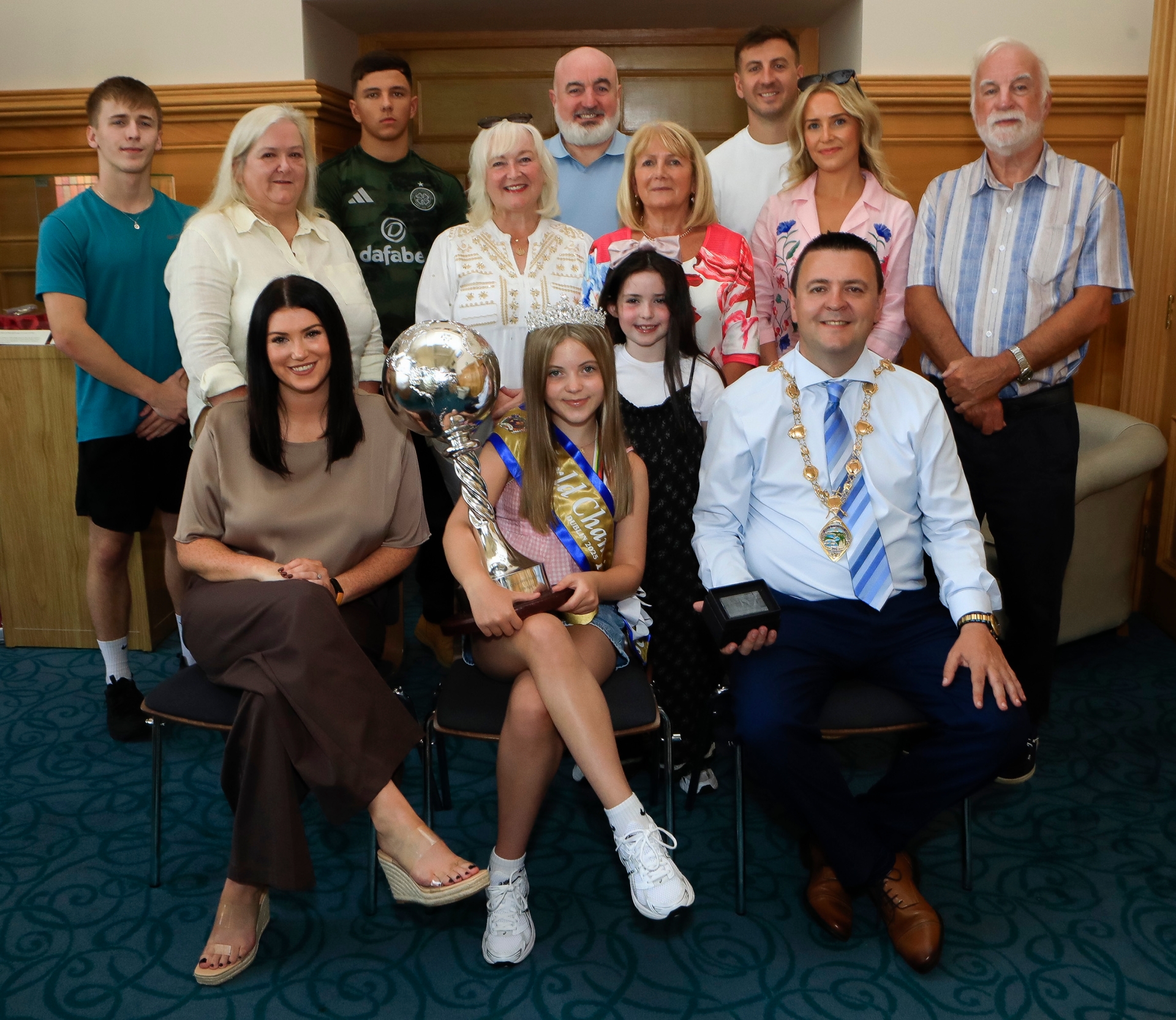 Reception for Derry's 'U10 World Irish Dance Champion' Kaci McConnell ...